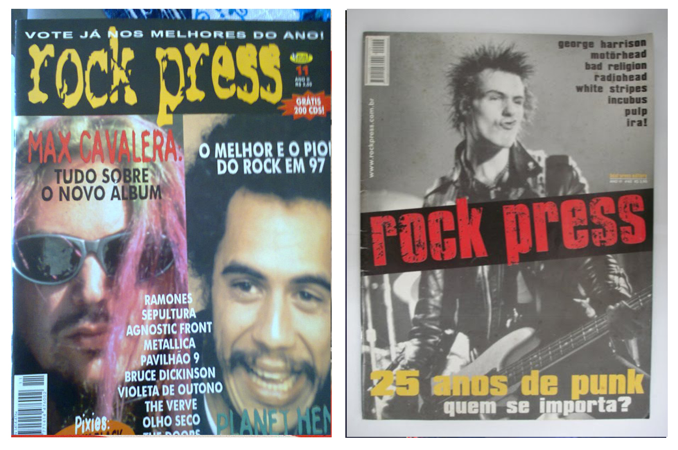 Deja Vu Do Rock: Jornalismo: revistas de Rock/Metal – Parte 2