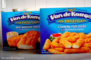 Van de Kamp's frozen fish fillets - Vegas and Food