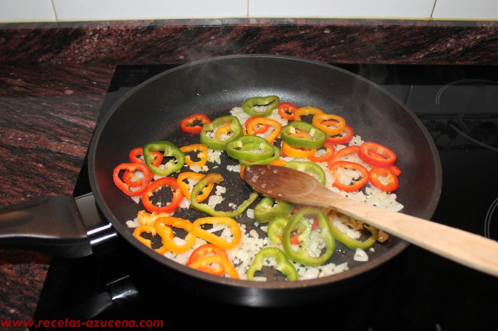Mis Recetas: Tortilla mini pimientos dulces.