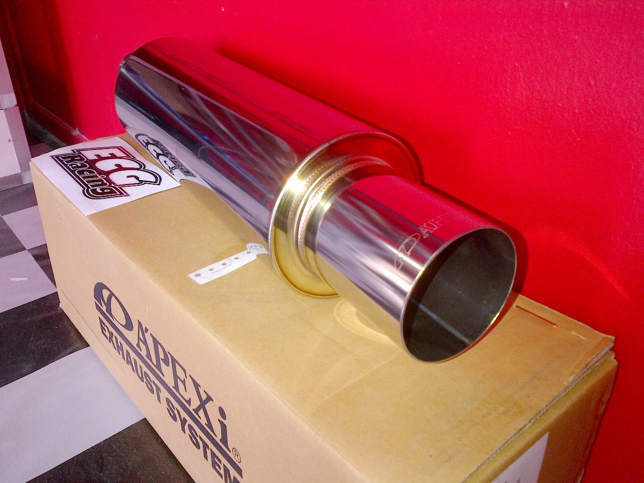 ECG Racing: Apexi N1 Universal Muffler 2.5inch for NA Cars