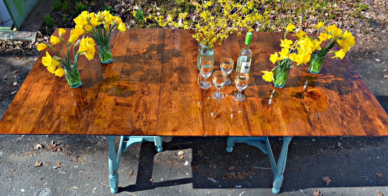 Heir and Space: A Solid Maple Dining Table