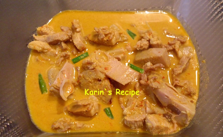 Karin's Recipe: Gulai Nangka/Cubadak (Minangese Young Jackfruit Curry)