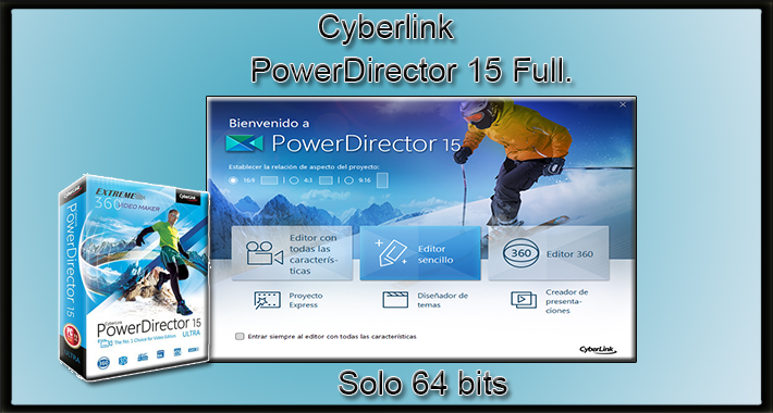 CyberLink PowerDirector 15