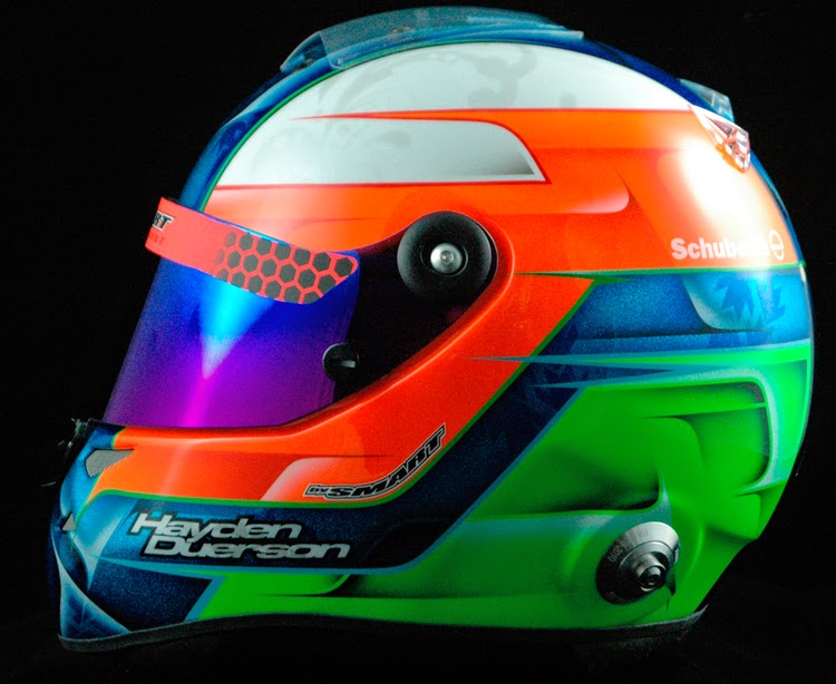 Racing Helmets Garage: Schuberth SF1 H.Duerson 2014 by Smart Race Paint