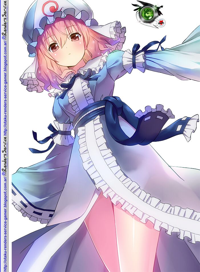Touhou Projectyuyuko Mega Kawaiii Render Ors Anime Rendersgamer Mode