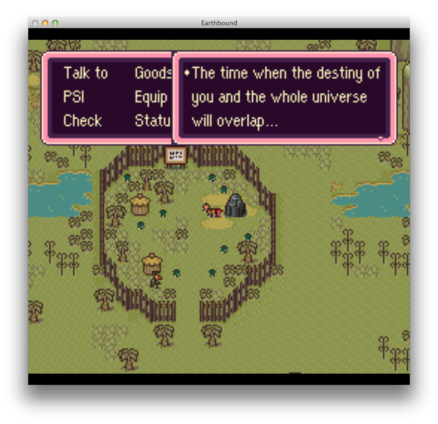 Earthbound Fire Spring Map