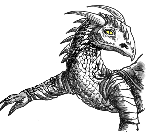 Art By-Products: Beaked Dragon