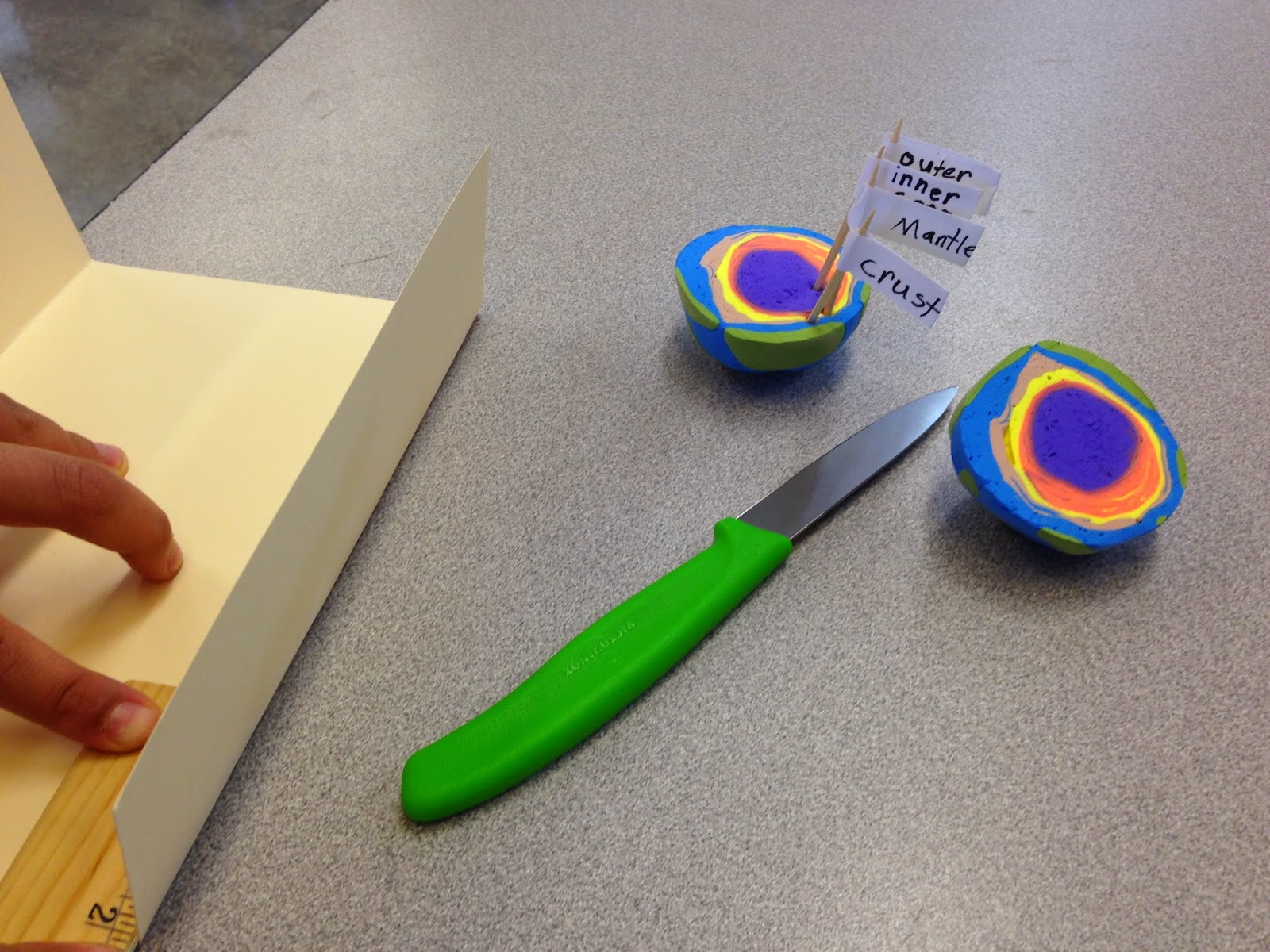 A Librarian Less Ordinary: Layers of the Earth Clay Models