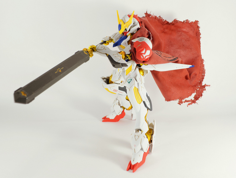 GUNDAM GUY: HG 1/144 Gundam Barbatos Lupus - Customized Build