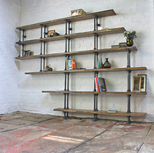 33 Desain Rak Buku Minimalis dan Kreatif | Rumah Minimalista