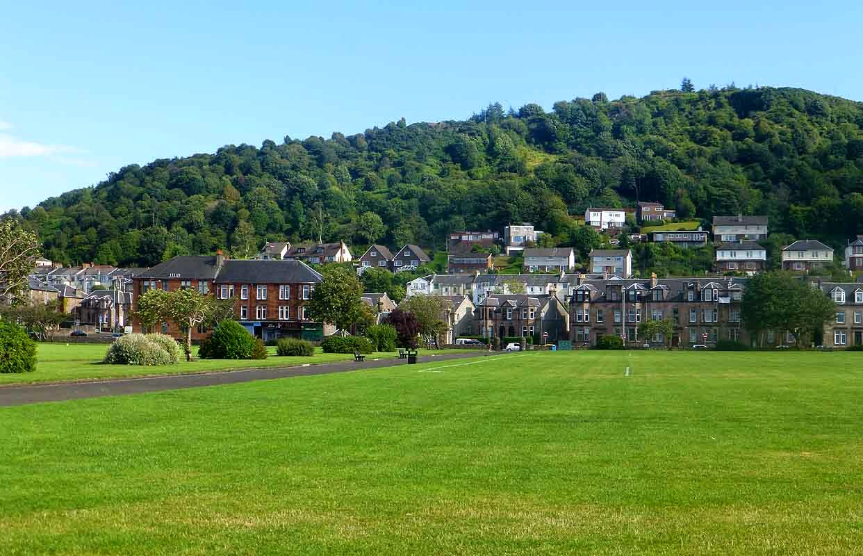 Alex and Bob`s Blue Sky Scotland: Inverclyde. Loch Thom.Greenock. Port ...