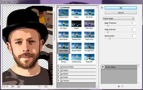 PhotoEffect: How to Make Photoshop Cartoon Effect (using Filters)