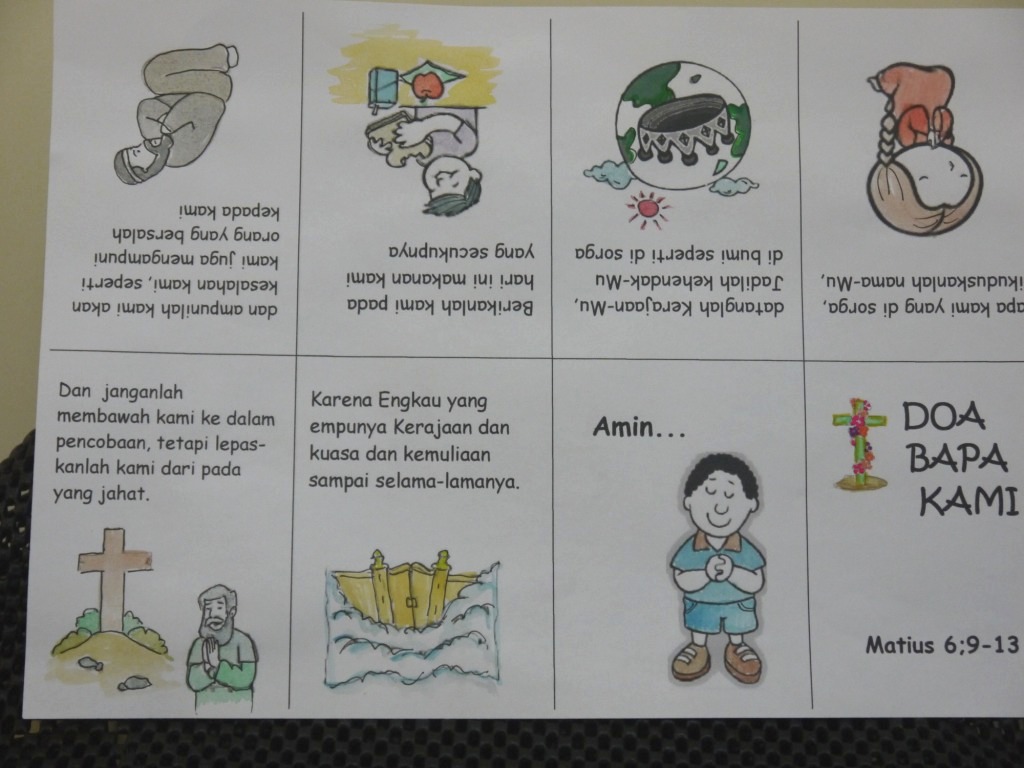 Contoh Buku Mini-Doa Bapa Kami