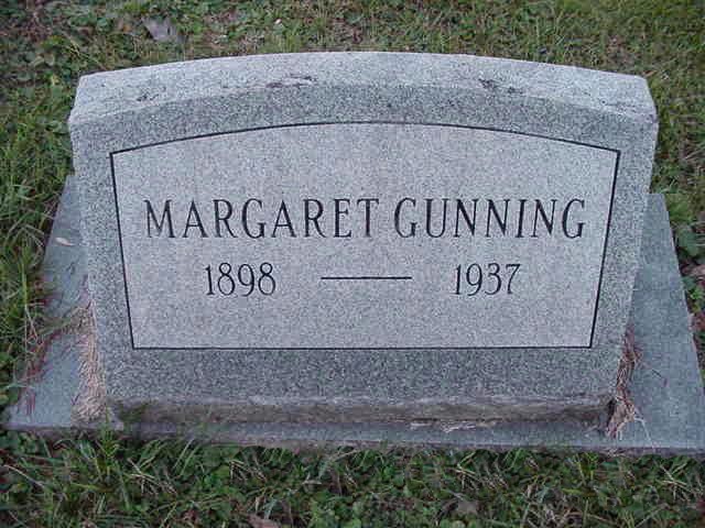 The Glass Character: The lonesome death of Margaret Gunning