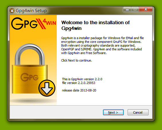 [How To] 使用Gpg4Win進行電子郵件加密提升個人隱私