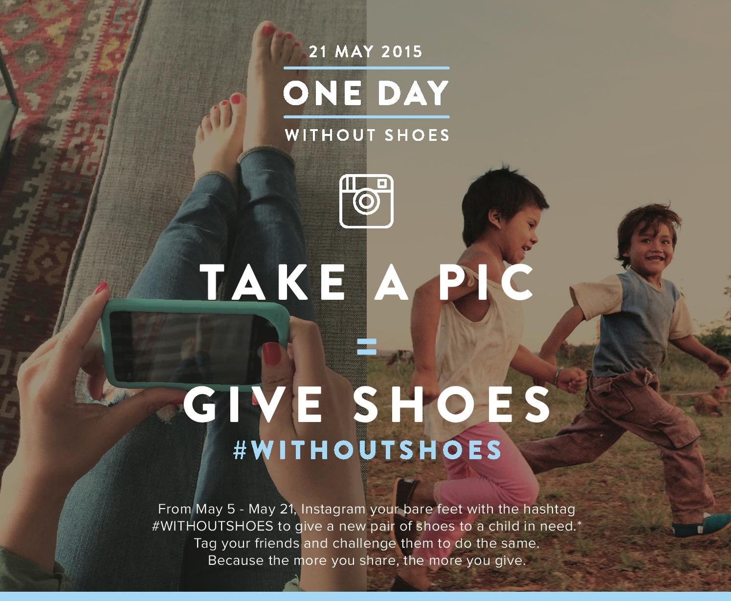 Woman In Digital: My Experience Walking Barefoot For TOMS #WithoutShoes