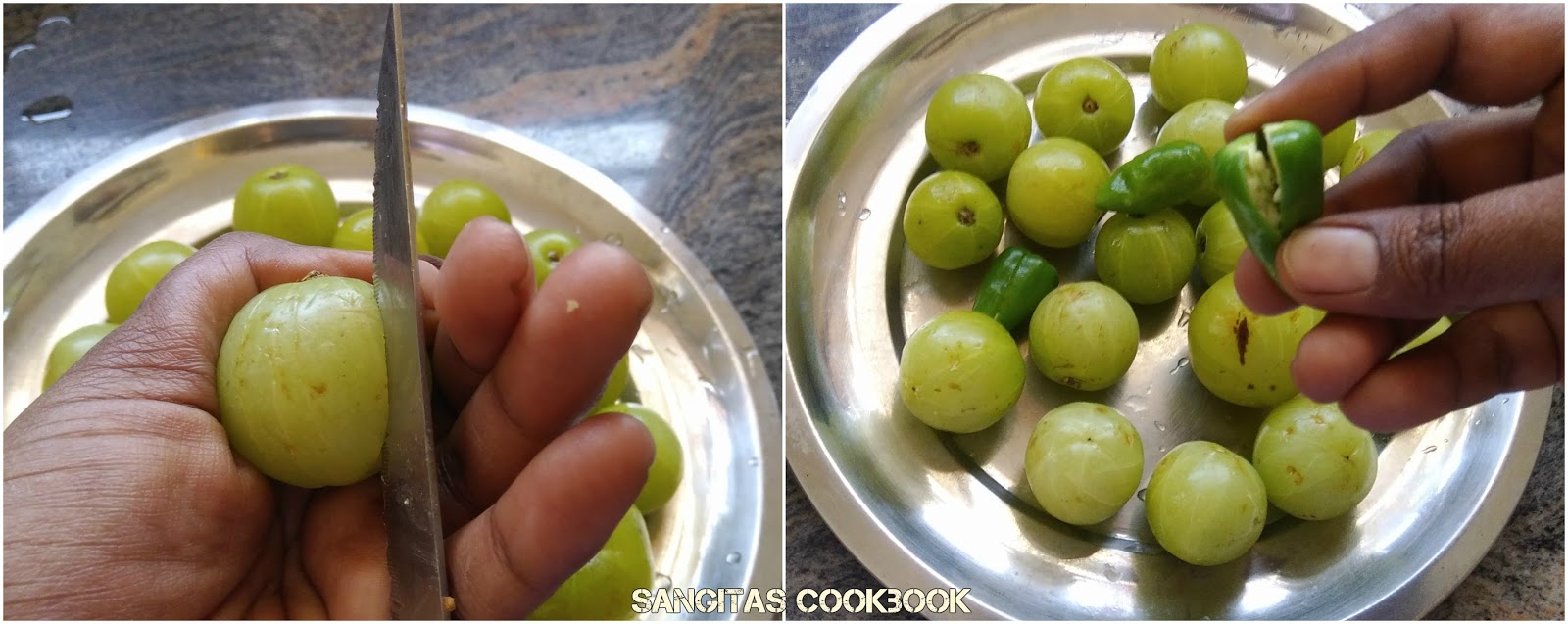 Sangita's Cookbook: Nellikai Uppilitathu / Amla in Salt Water