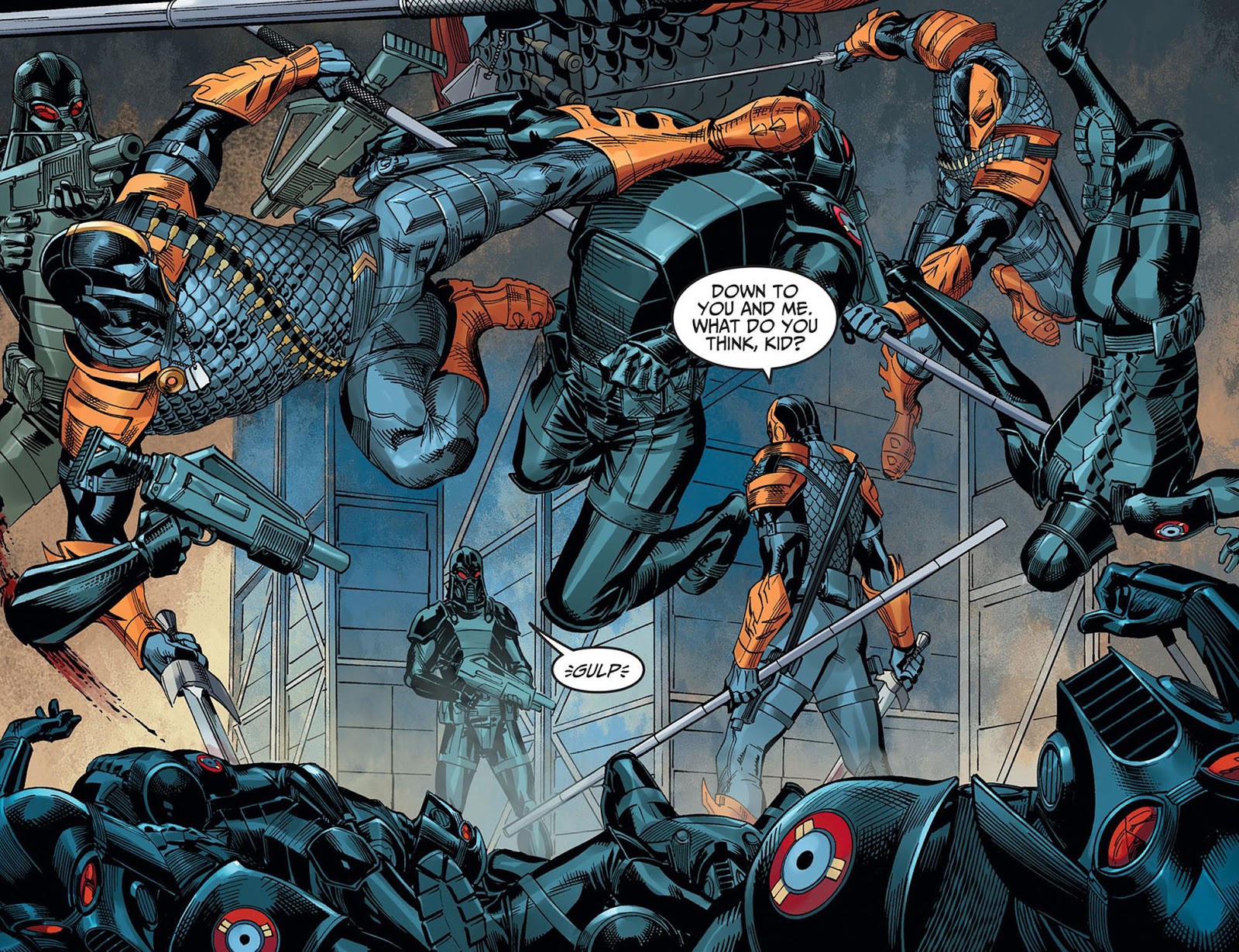 Deathstroke Vs Superman Injustice