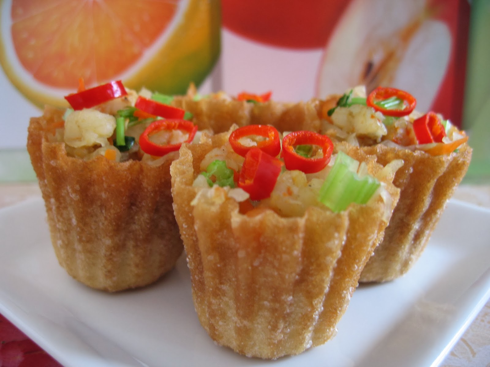 Sumptuous Flavours: Top Hats (Kuih Pie Tee) 派迪/高顶帽