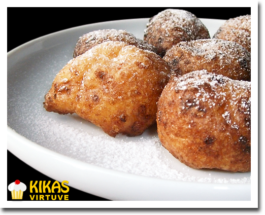 Kikas virtuve: Biezpiena pončiki