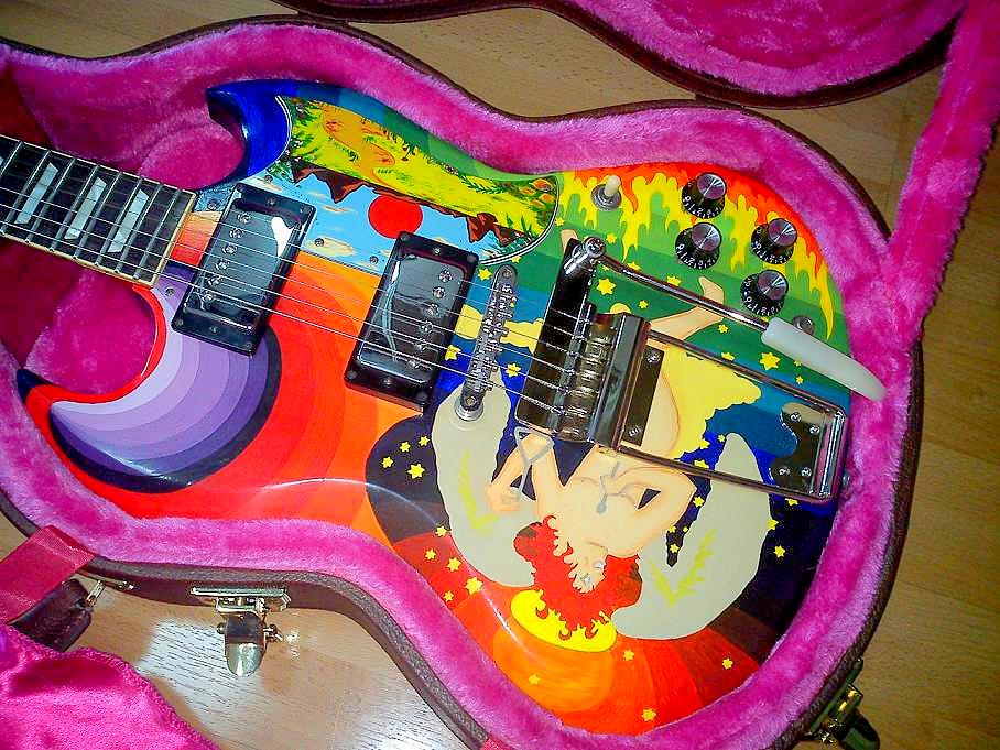 The Guitar Column: The Fool SG | The Painted Player
