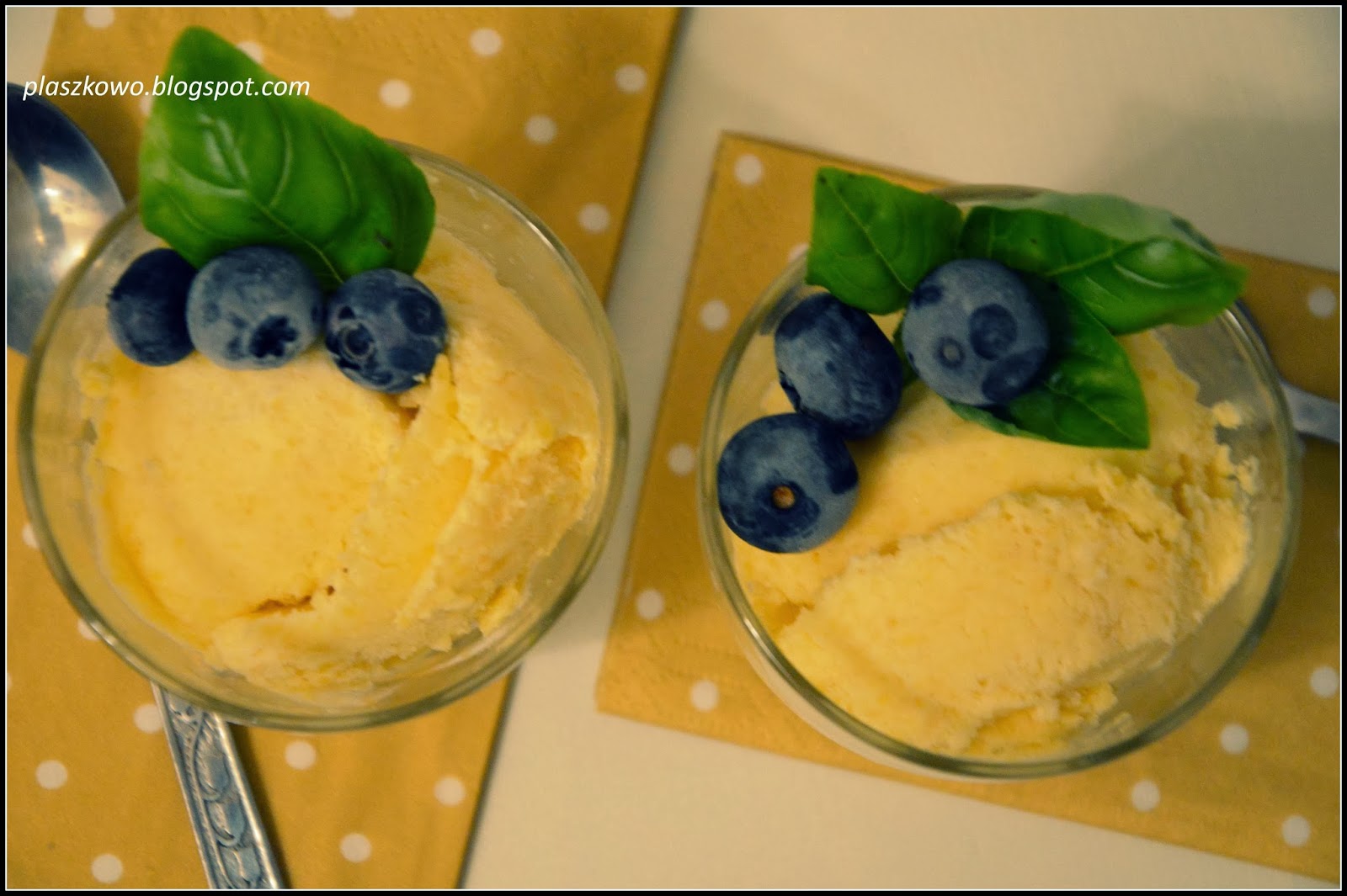 płaszkowo: Lody z mango