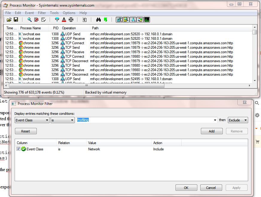 Network Security: Charting Procmon network output with .NET 4.0 and ...
