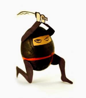 Lost In The Warp: Wishing you an EGG-ceptional Easter! NINJA style!
