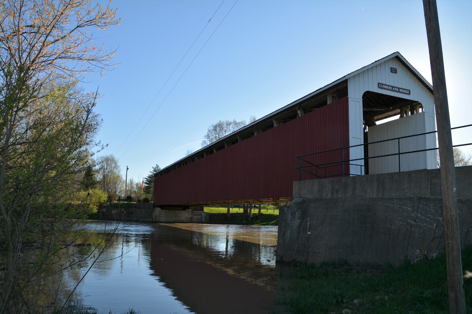COVERED BRIDGES IN OHIO +: CUMBERLAND/MATTHEWS COVERED BRIDGE ...