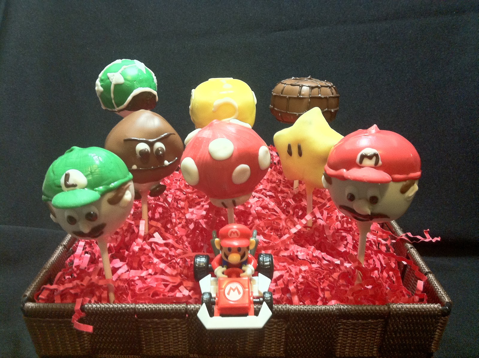 Sweet Tooth Cake Pops: Super Mario Bros Cake Pops