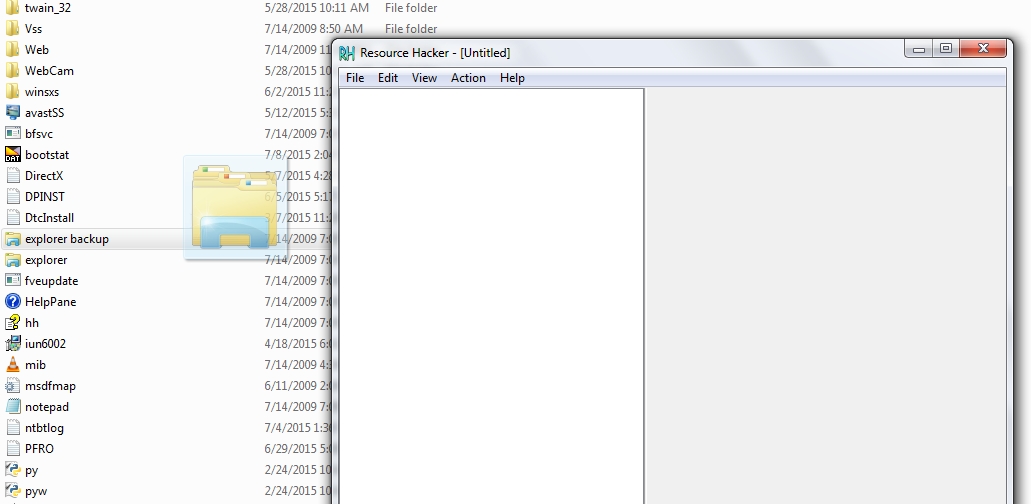 Resource Hacker යොදා ගෙන Files Hack කරමු!