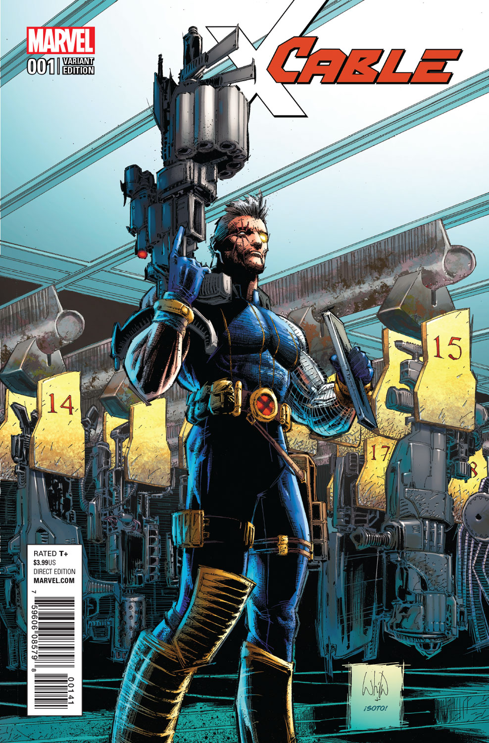 Marvel First Look: Cable #1 - Breaks Out The Big Guns! - Comic Frontline