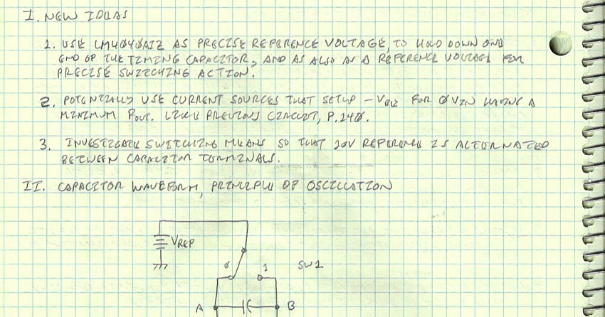 Precise Ramp Generation Test Circuit
