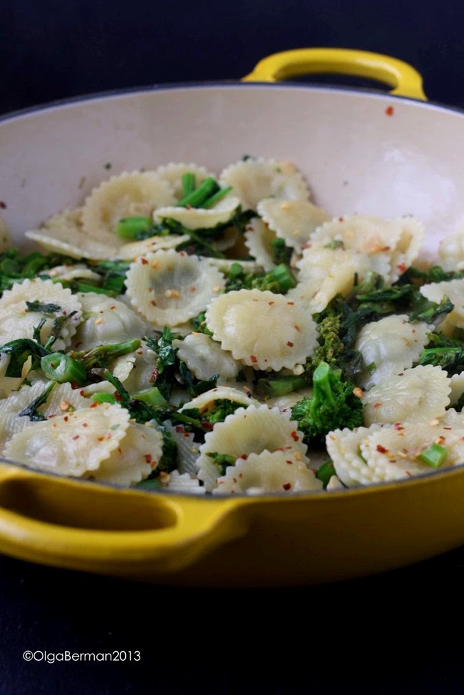 Mango & Tomato: Perfect Meatless Monday Meal: Cappellacci Pasta with ...