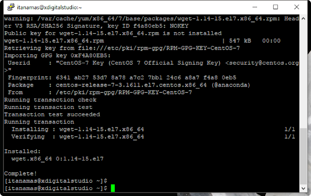 Instalasi fluentd/td-agent