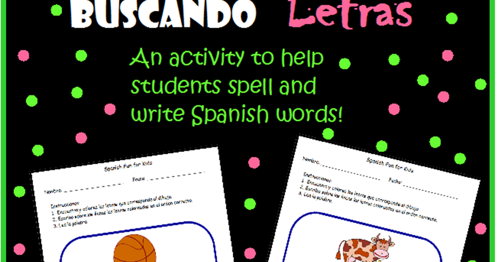 Music and Spanish Fun: Buscando Letras