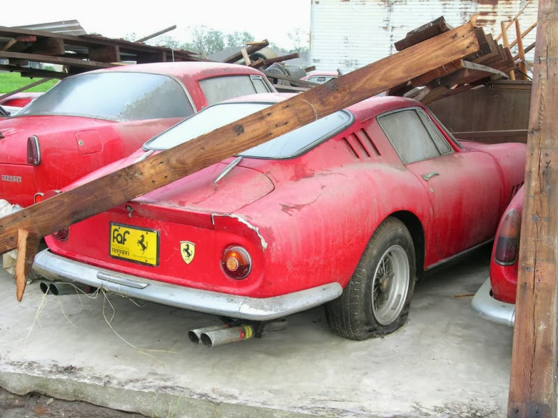 Pictures of abandoned cars. Makes me sad. (X-post on /r/F1) : r/Autos