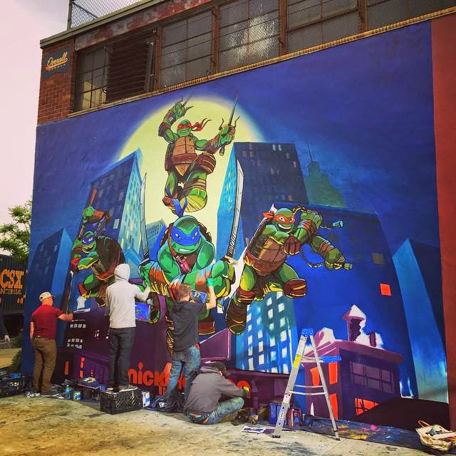 Ninja Turtles Graffiti