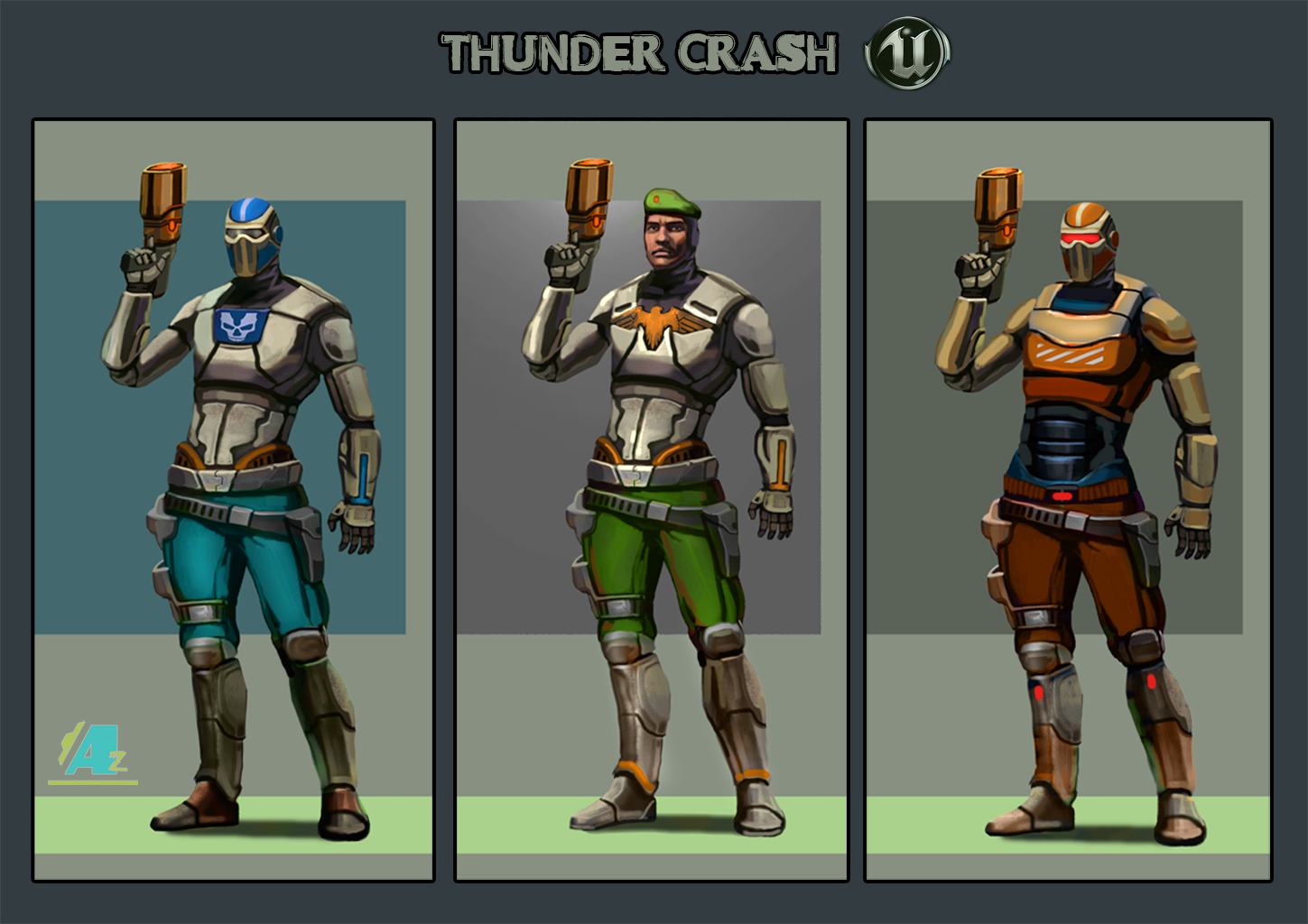 Axis Zaibot: UT4 Concepts