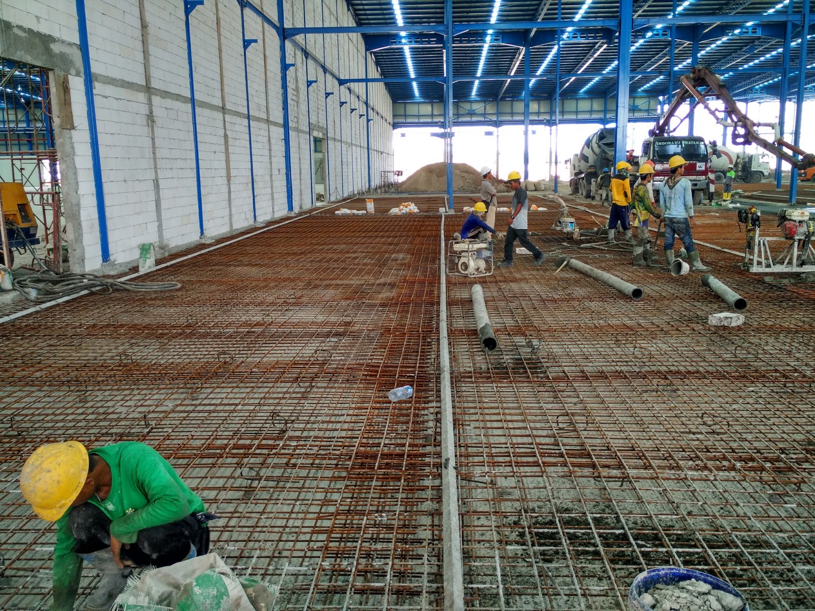 Mister Penggaris Menulis: METODE KERJA PENGECORAN SLAB ON GROUND