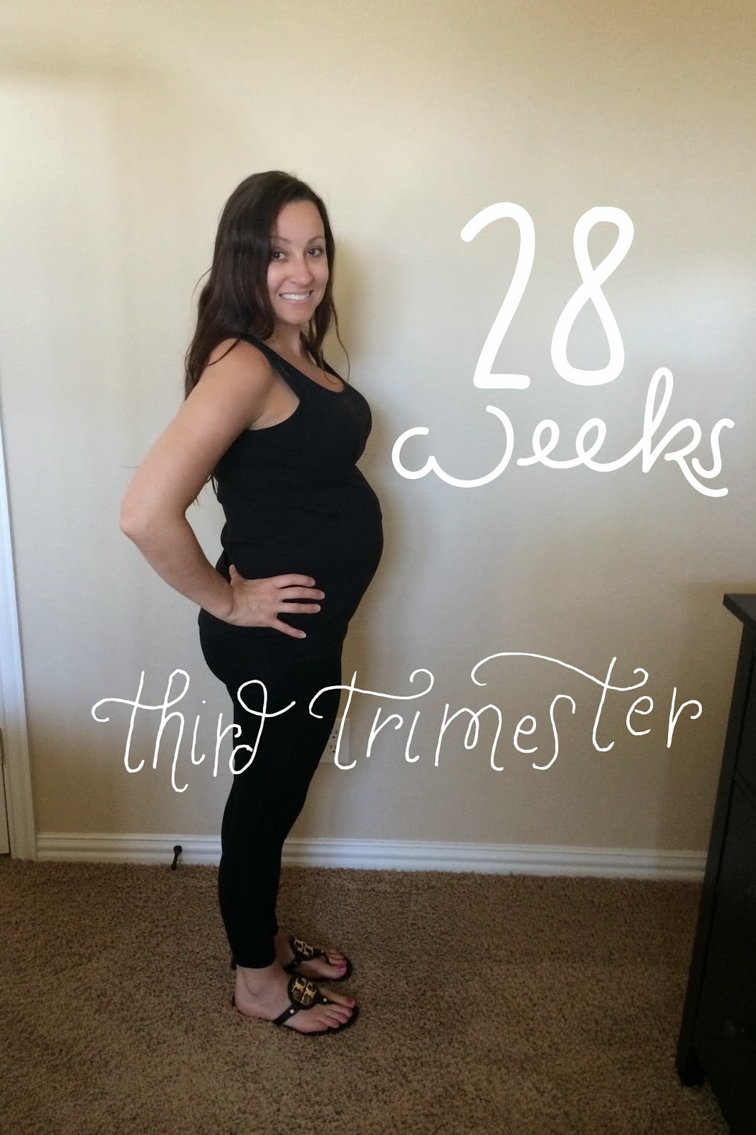 Bumpdate 27 & 28 weeks - graciously saved