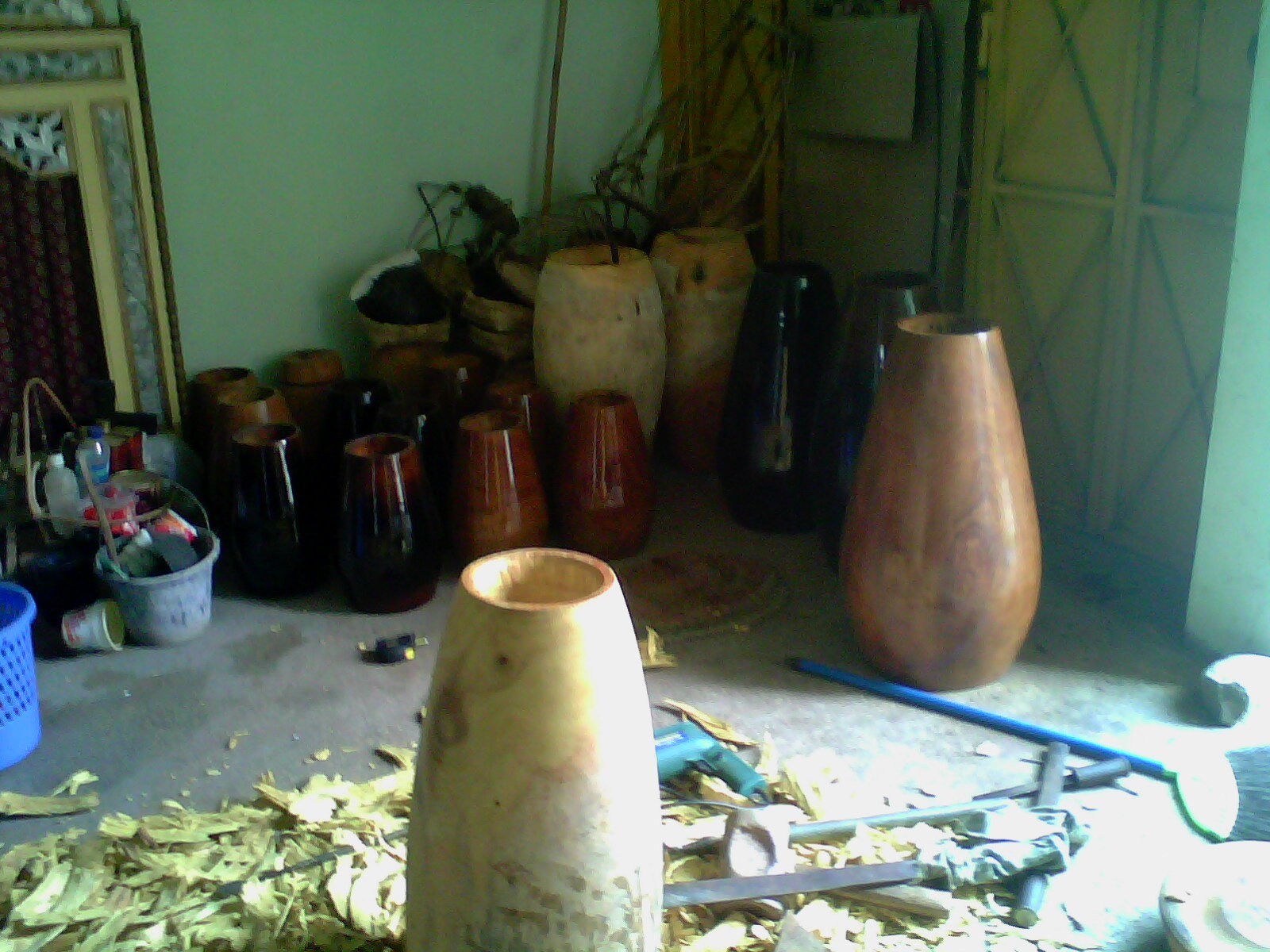 sumalikusno: proses pembuatan kendang