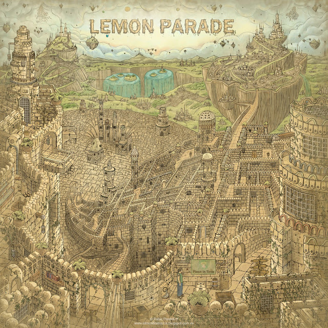 El Mundo a Trazos: Portada de Lemon Parade: Place in Time
