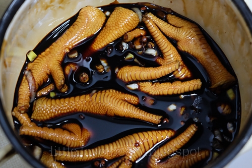 little Joy: Braised Chicken Feet (Steamed)
