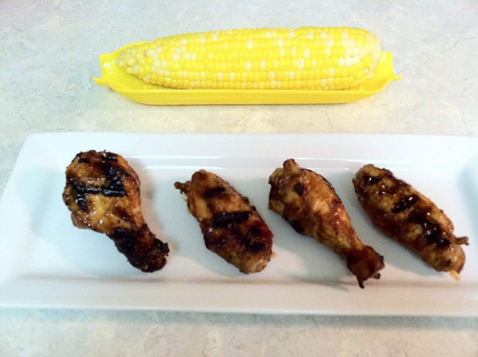 Nosh your head to this!: Char-buffed chicken wings