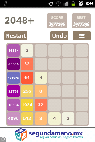 2048+ hight score