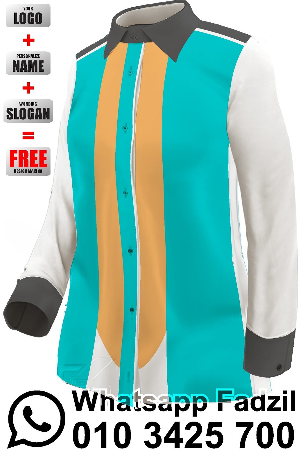 Design baju korporat terkini | T Shirt Printer