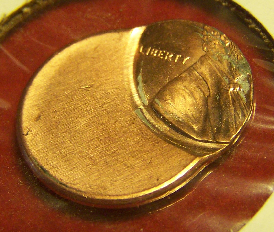 My Coin Pictures: U.S. Uncirculated Off Center Error Cent