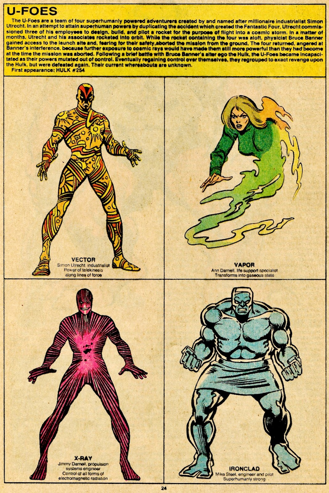 Marvel U Foes