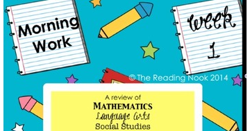 The Best of Teacher Entrepreneurs: FREE MISC. LESSON - “Morning Work ...